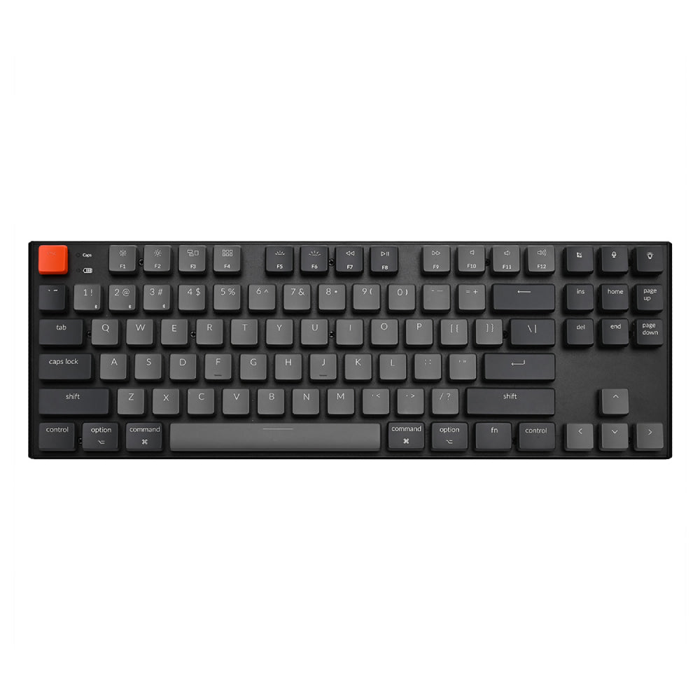 Keychron K1 Low Profile TKL - *NOT hot-swappable* - White LED Mechanic ...